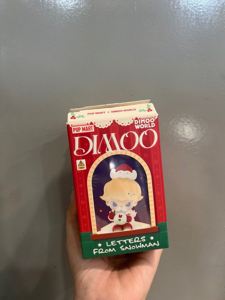 wts dimoo letters from snowman popmart, Hobbies & Toys, Toys & Games on ...