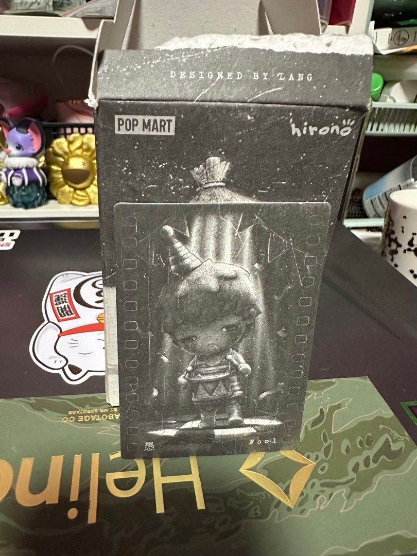 WTS Popmart Hirono Mime - Fool, Hobbies & Toys, Toys & Games on Carousell