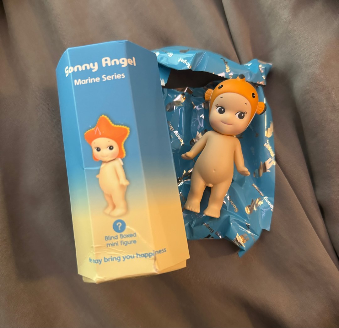 [wts/lfb] sonny angel marine series - clown fish !, Hobbies & Toys ...