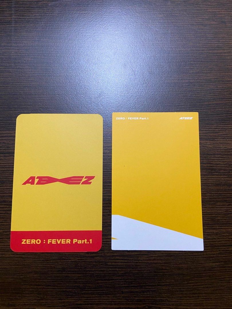 wts/wtt ateez yeosang zero: fever part 1 album pc & pob, Hobbies & Toys ...