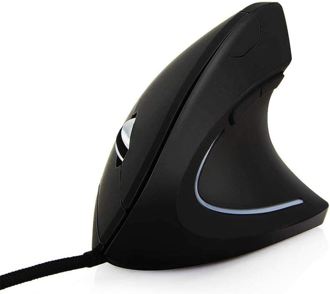 XMLEI Wired Vertical Mouse Ergonomic Mouse High Precision Optical ...