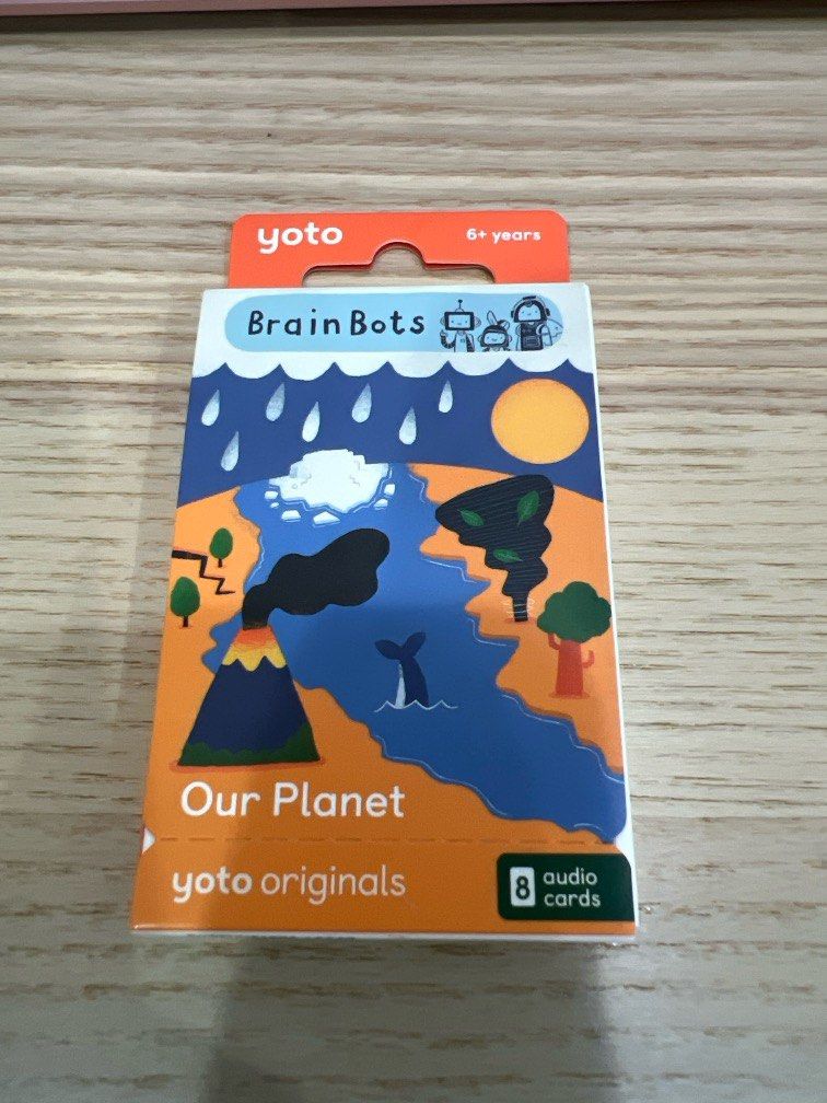 Yoto Card - BrainBots: Our Planet (Audiocard), Hobbies & Toys, Books & Magazines, Children's ...