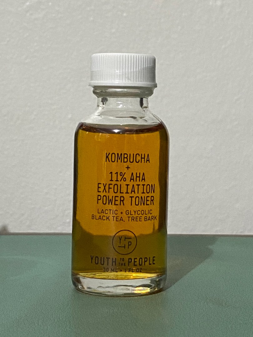 YTTP Kombucha +AHA Exfoliation Power Toner 30ml, Beauty & Personal Care ...