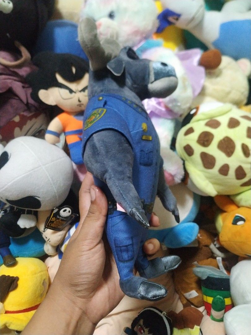 Zootopia Chief Bogo Plush, Hobbies & Toys, Toys & Games on Carousell
