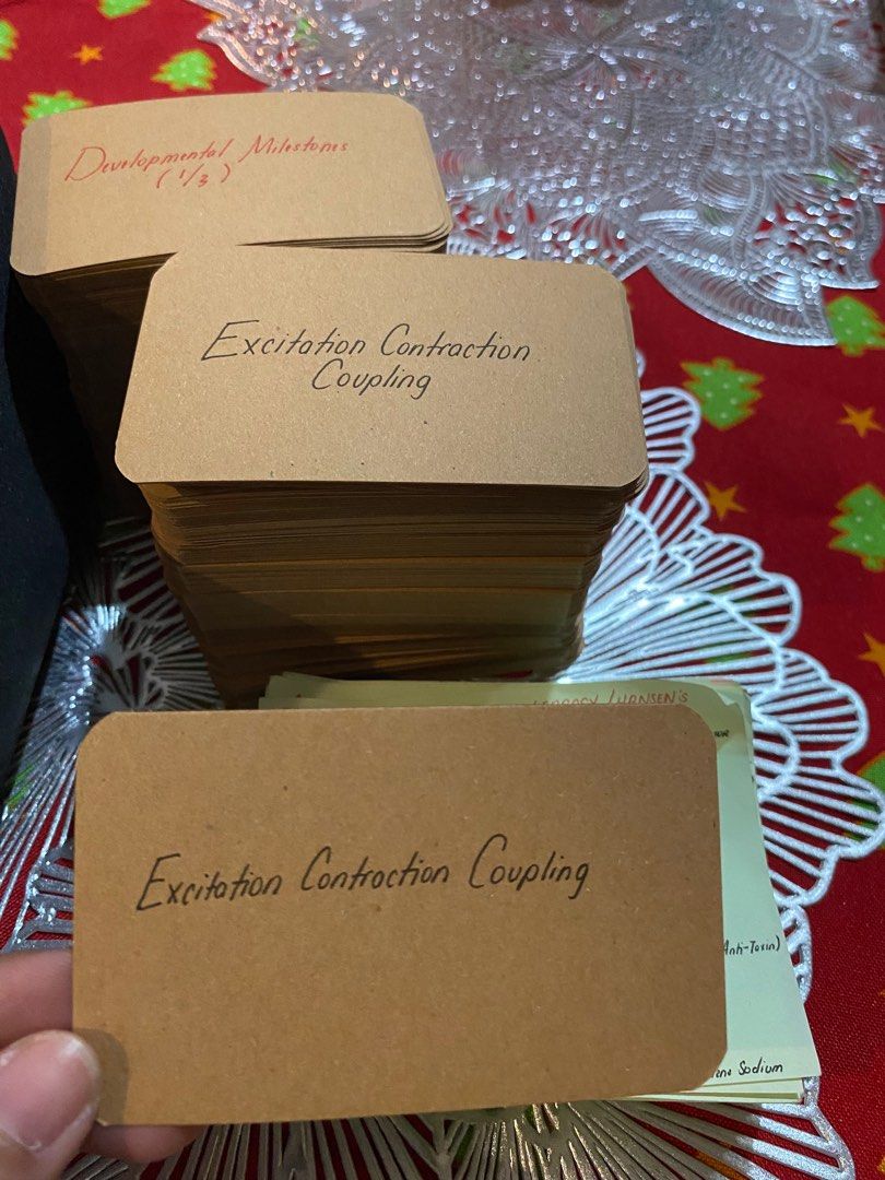 1000+ Handwritten Flashcards: Physical Therapy Licensure Examination ...