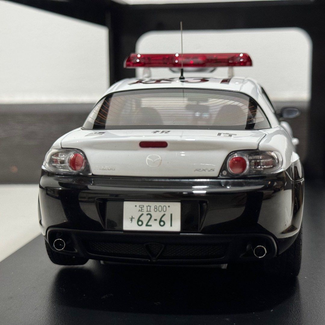 1:18 AutoArt Mazda RX-8 Police Car, Hobbies & Toys, Toys & Games on ...