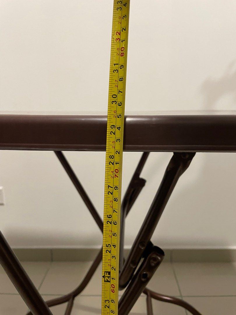 3V Folding Table Plastic 3x2 Feet, Furniture & Home Living, Furniture ...