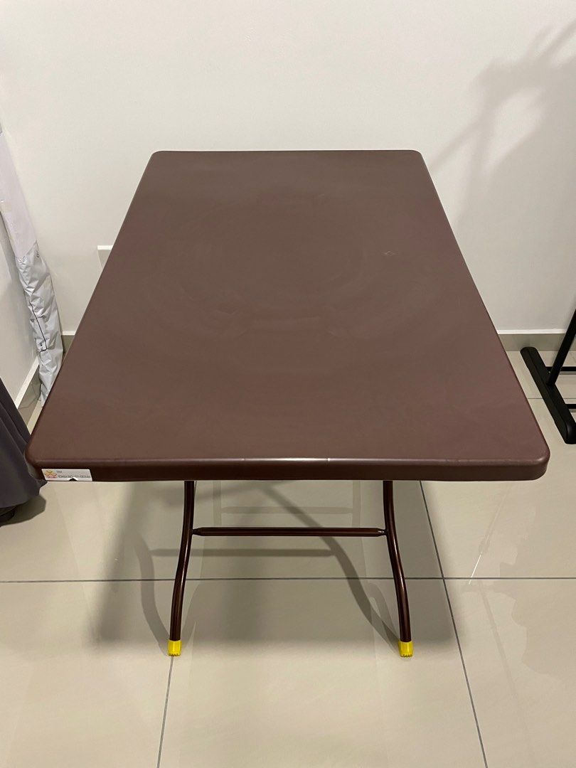 3V Folding Table Plastic 3x2 Feet, Furniture & Home Living, Furniture ...