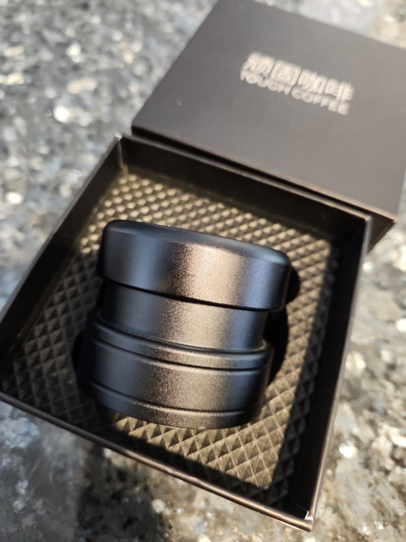 53.3mm Spring Loaded Self Levelling Precision Espresso Palm Tamper ...