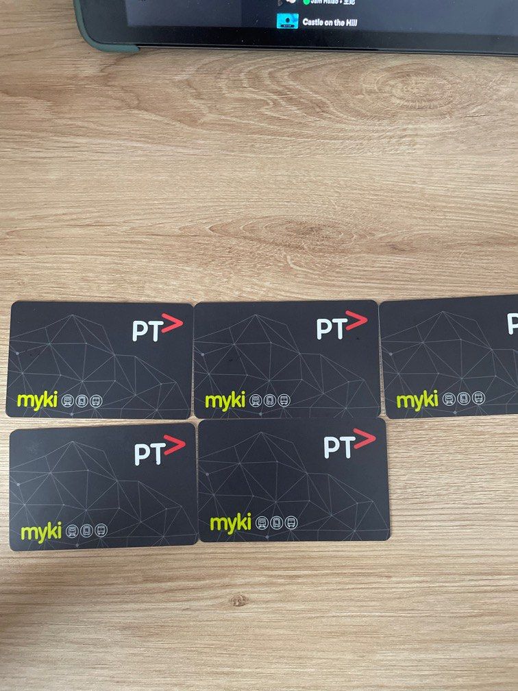 5 melbourne myki card, Hobbies & Toys, Books & Magazines, Travel ...