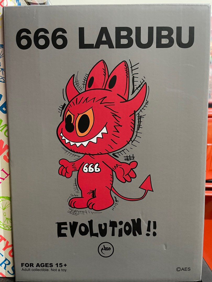 全新666 Labubu 換野換野換野 headlock / zimomo / labubu, 興趣及遊戲, 玩具 & 遊戲類 - Carousell