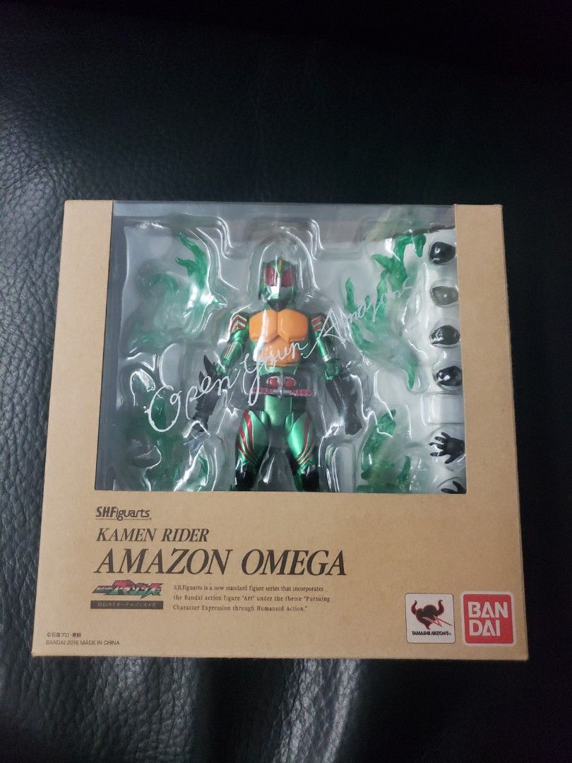已開 日版 SHF Amazon Omega 亞馬遜 Kamen rider (元朗西鐵/大埔中心 交收), 興趣及遊戲, 玩具 & 遊戲類 ...