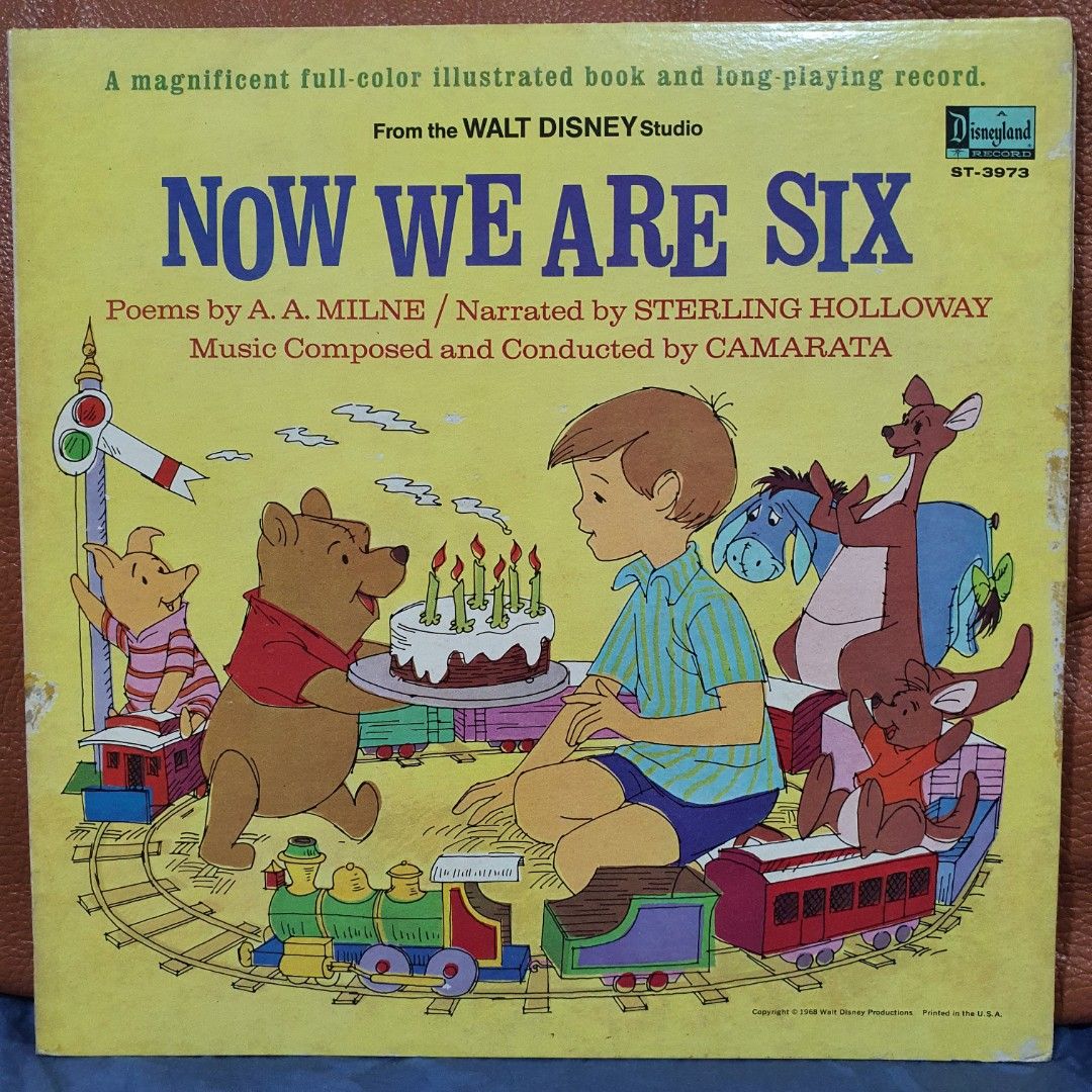 ( Walt Disney) Now We Are SIX vinyl record LP, Hobbies & Toys, Music ...