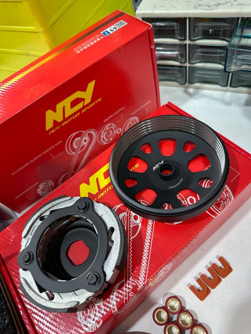 AEROX NMAX NCY CVT CLUTCH SET TRANSMISSION UPGRADE SYSTEM YAMAHA CLASS 2B, Motorcycles ...