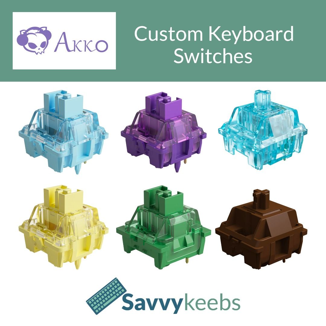 Akko Custom Keyboard Switches (Daily Ordering), Computers & Tech, Parts ...