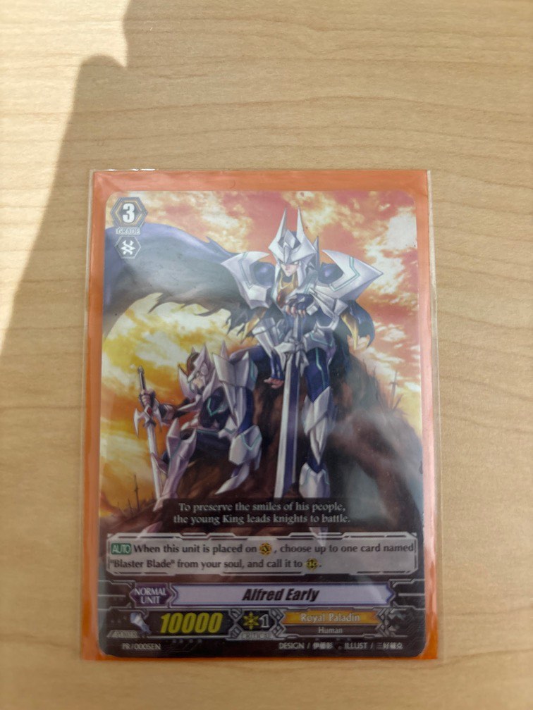 Alfred Early Cardfight Vanguard Promo, Hobbies & Toys, Toys & Games on ...