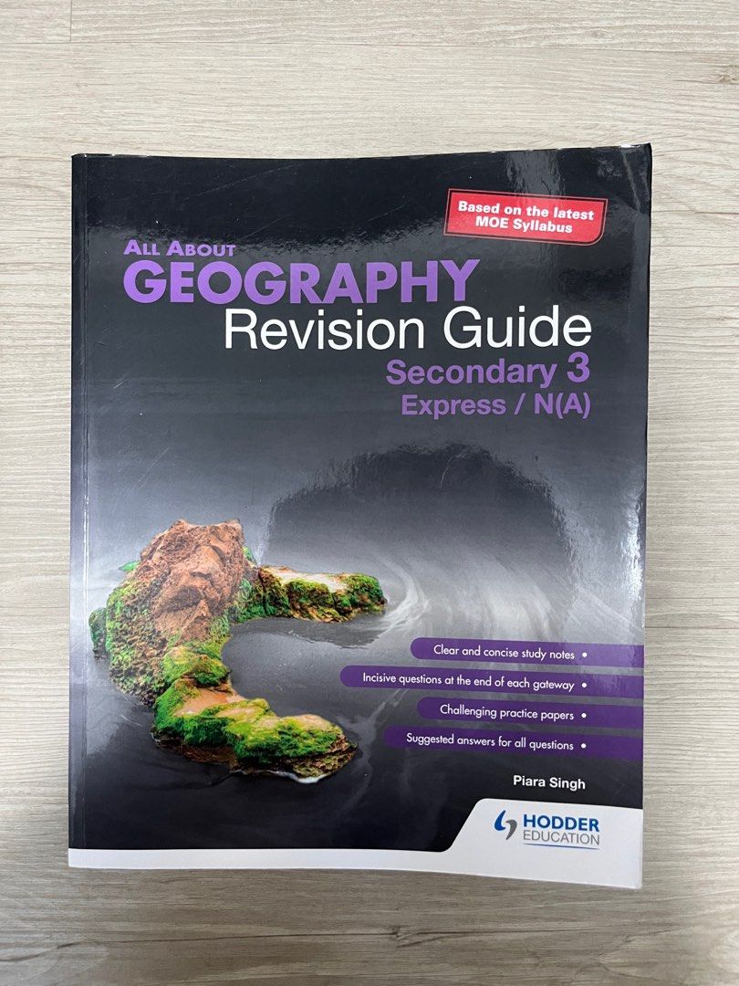 All about Geography revision guide: Secondary 3 Express/NA, Hobbies ...