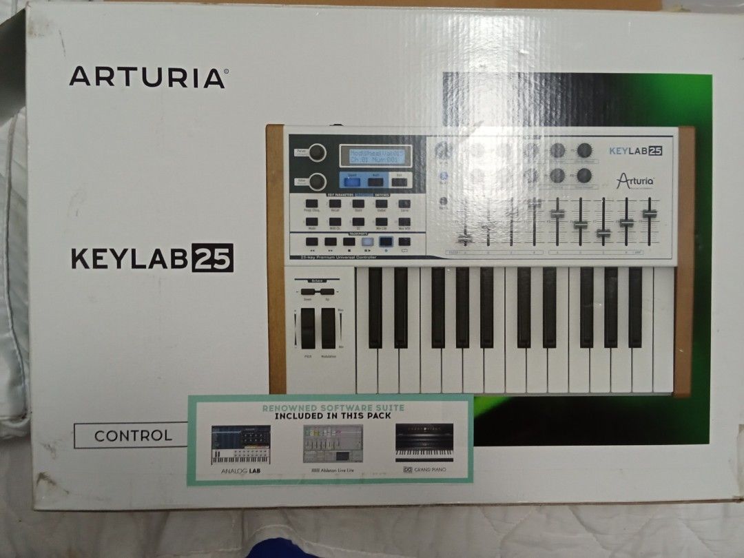 Arturia Keylab 25, Hobbies & Toys, Music & Media, Musical Instruments ...