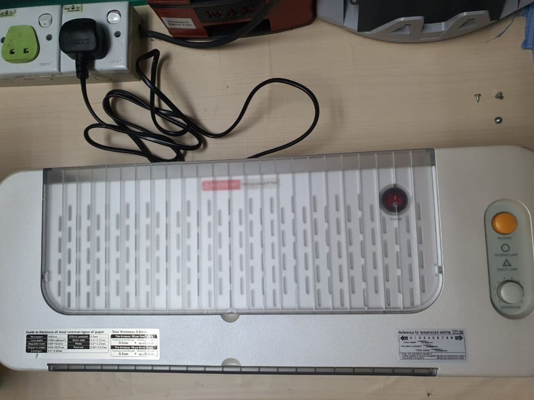 Asmix A3 Size Laminator Laminate Machine Mesin Laminate Laminating Machine, Computers & Tech ...