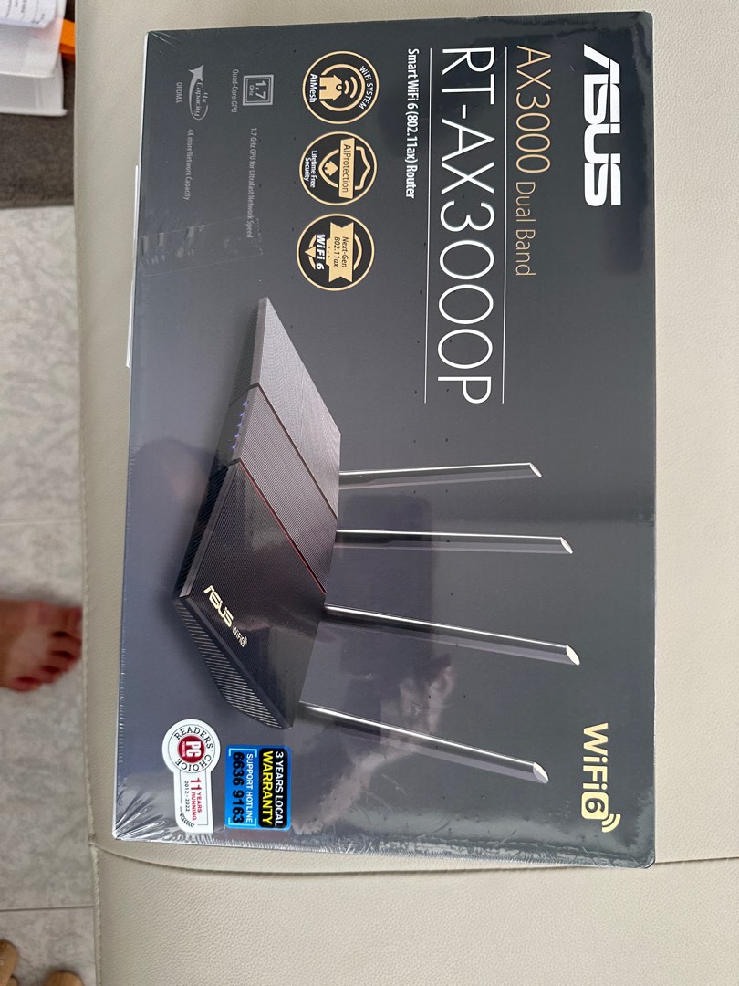 ASUS3000 Dual Band RT-AX3000P, Computers & Tech, Parts & Accessories, Networking on Carousell