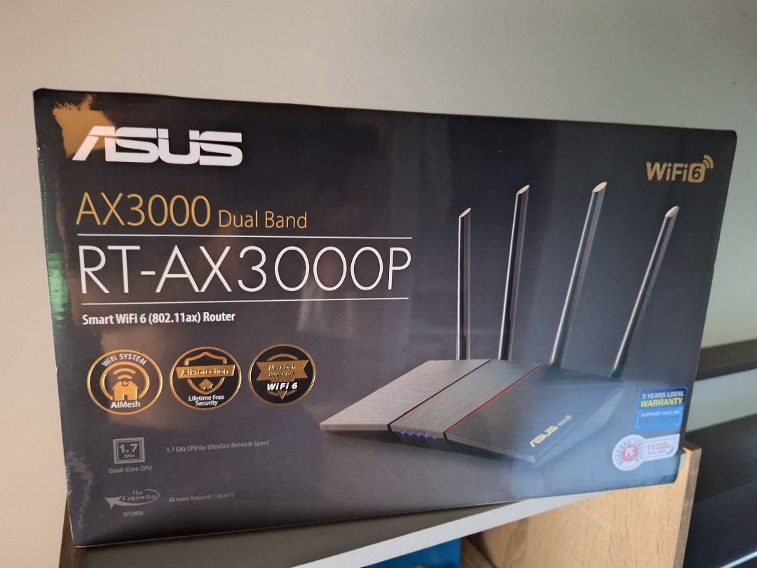 ASUS RT-AX3000P, Computers & Tech, Parts & Accessories, Other ...