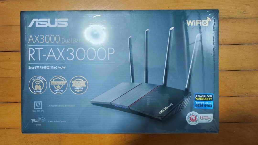 Asus RT-AX3000P Router, Computers & Tech, Parts & Accessories, Networking on Carousell
