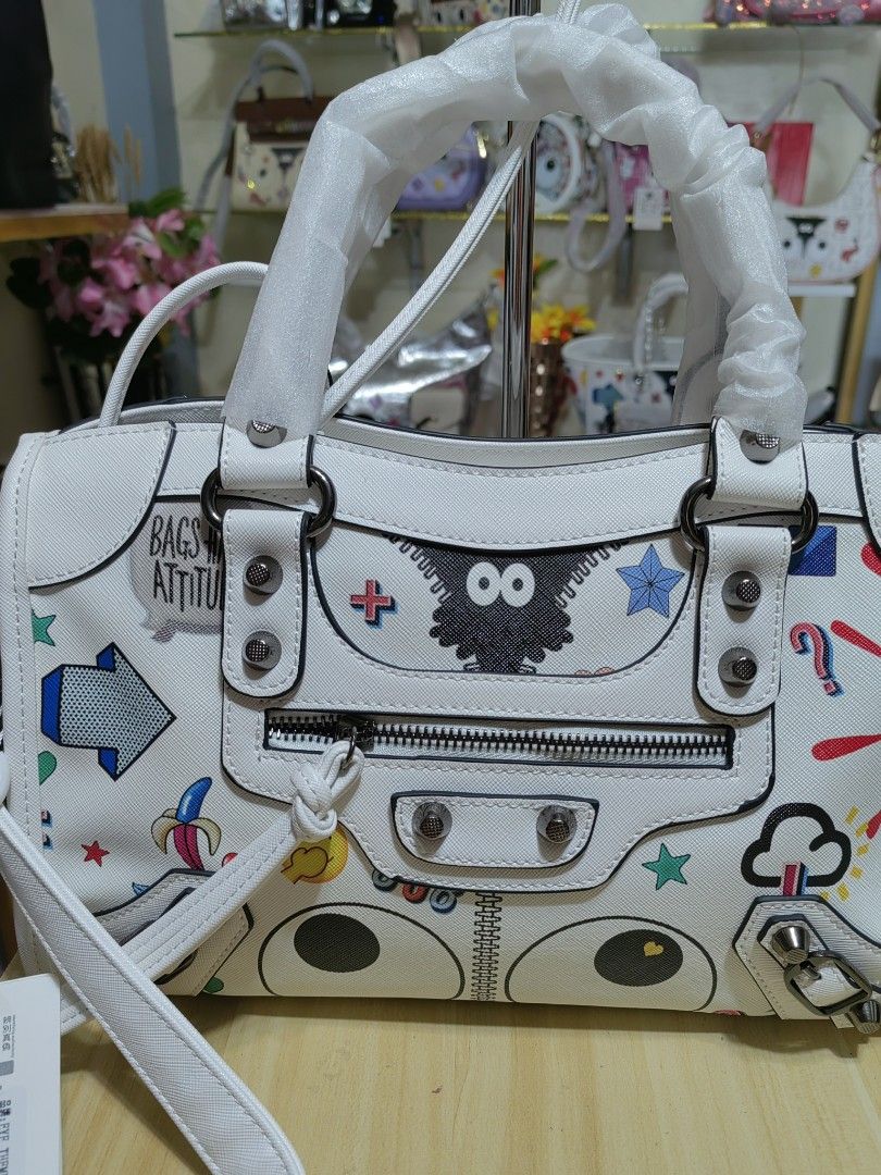 AUTHENTIC EYE THEME BALENCIAGA DESIGN, Luxury, Bags & Wallets on Carousell