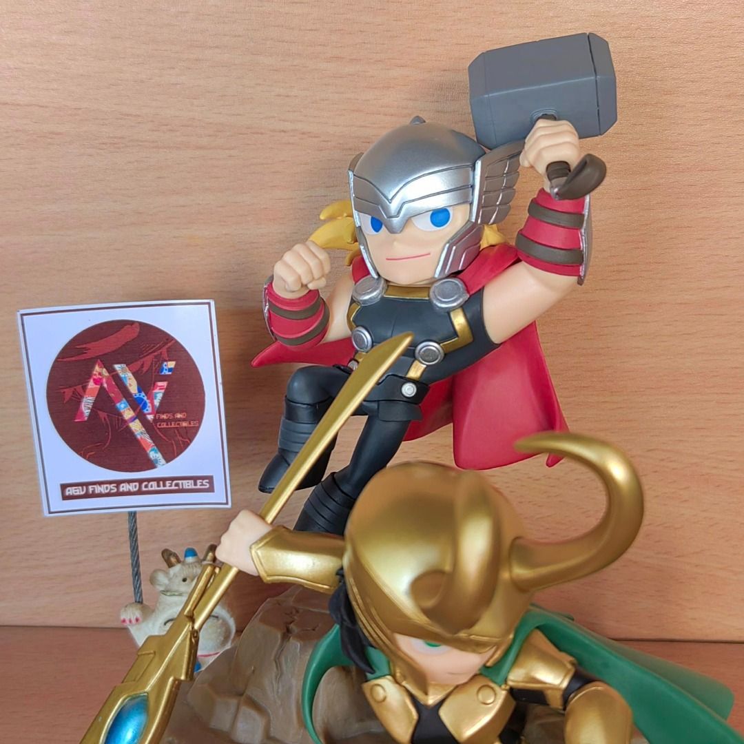 Authentic Marvel - Luminasta Gurihiru Art - Thor and Loki, Hobbies ...
