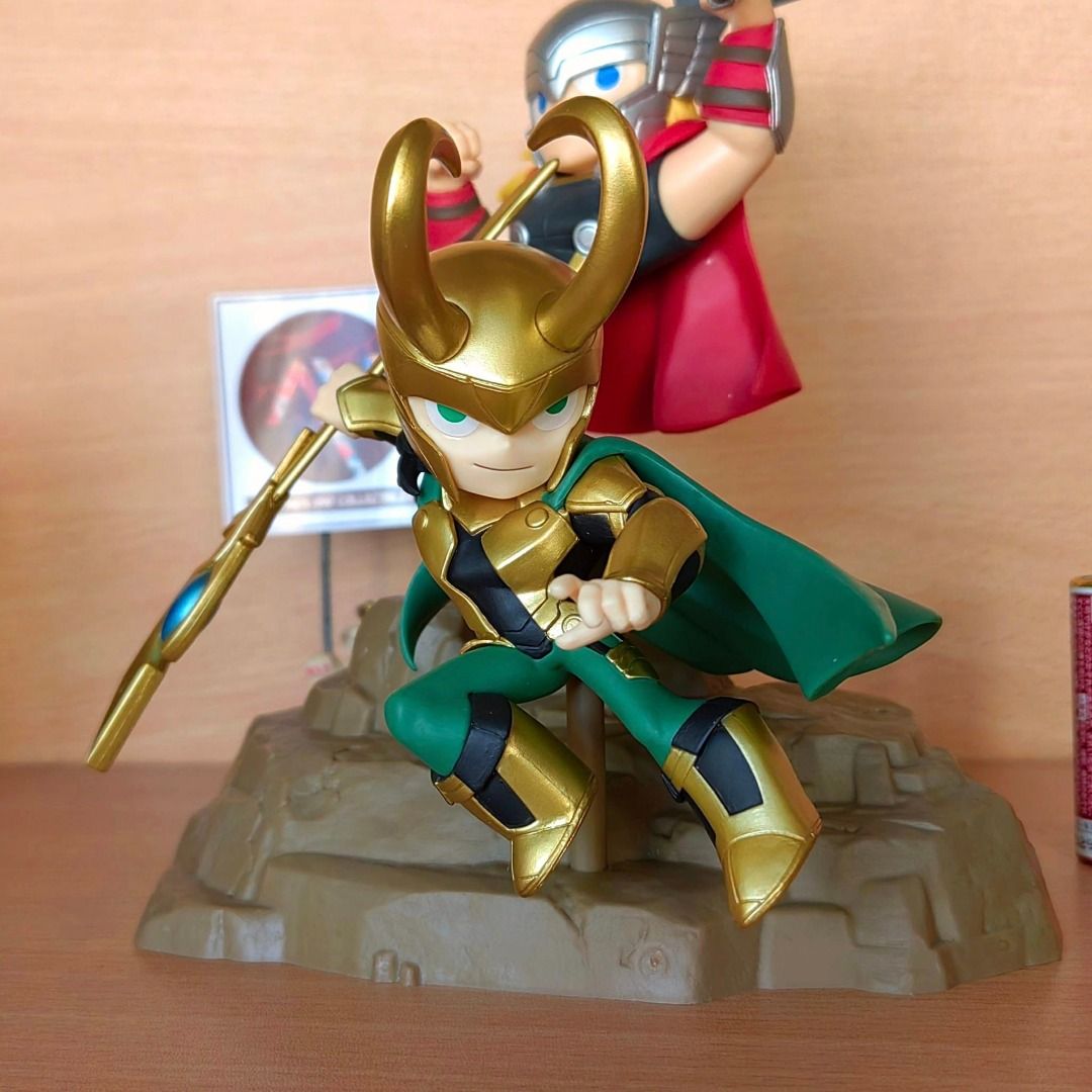 Authentic Marvel - Luminasta Gurihiru Art - Thor and Loki, Hobbies ...