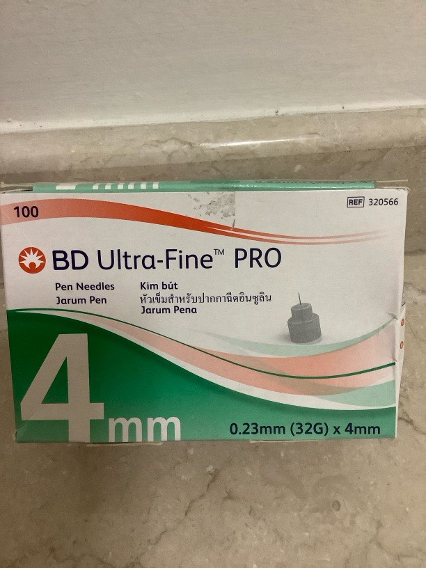 BD Ultra-Fine Pro 4mm, Health & Nutrition, Health Monitors & Weighing ...