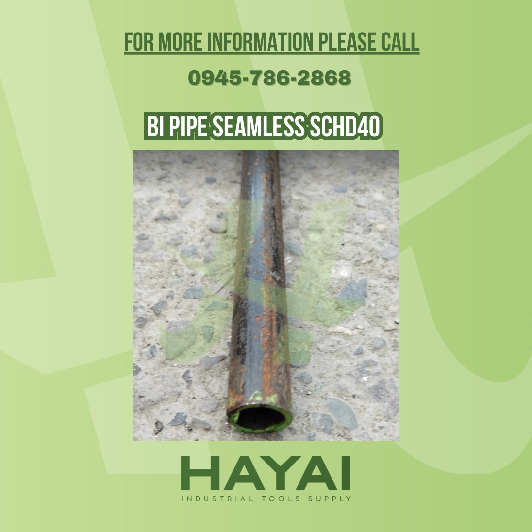 BI Pipe Seamless Schd40, Commercial & Industrial, Industrial Equipment ...