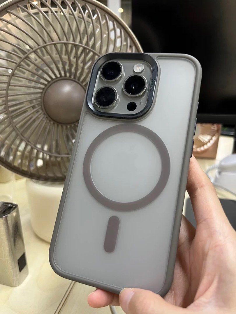 BNIB Benks iPhone 15 Pro Max Casing, Titanium Gray, Mobile Phones ...