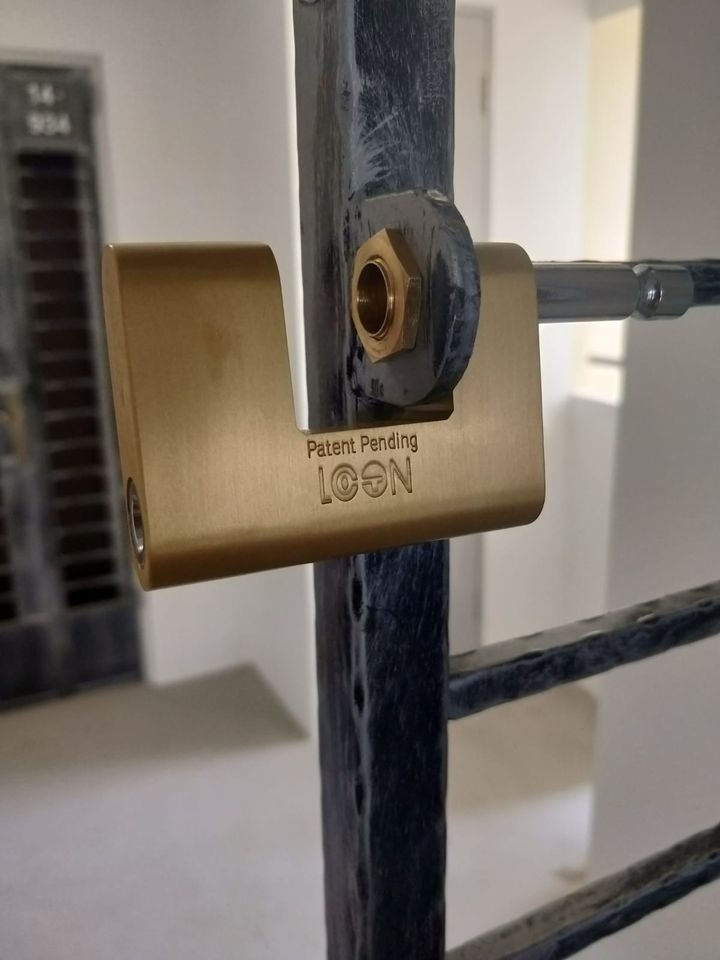 BNIB HDB Gate Loon Lock Art. 108B-30KP yale lock digital lock key lock ...