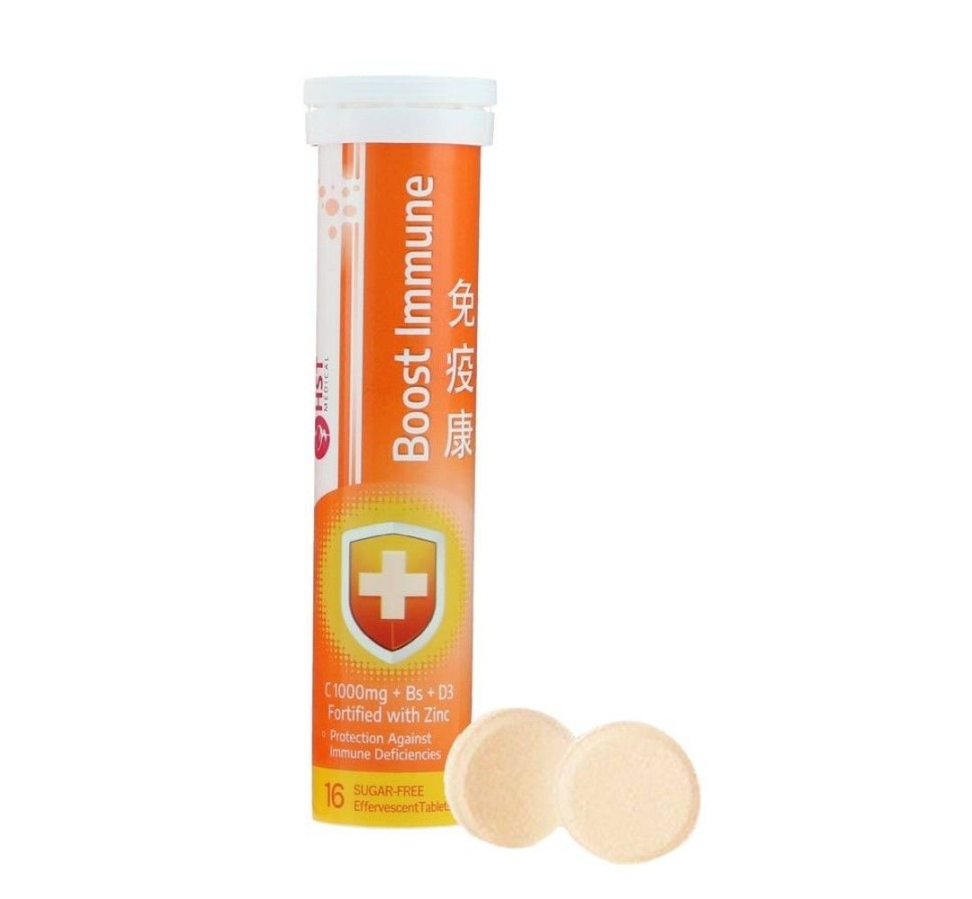 Boost Immune (Effervescent Tablets), Health & Nutrition, Health ...
