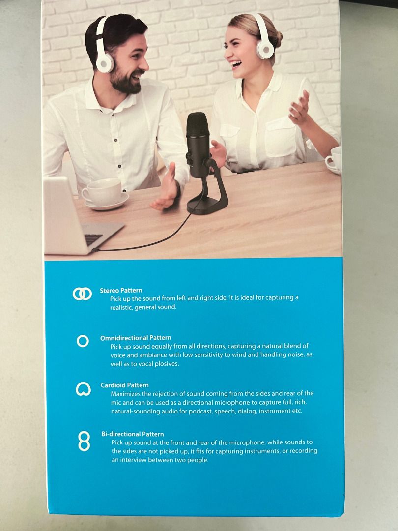 Boya BY-PM700 USB Condenser Microphone with Flexible Polar Pattern for ...