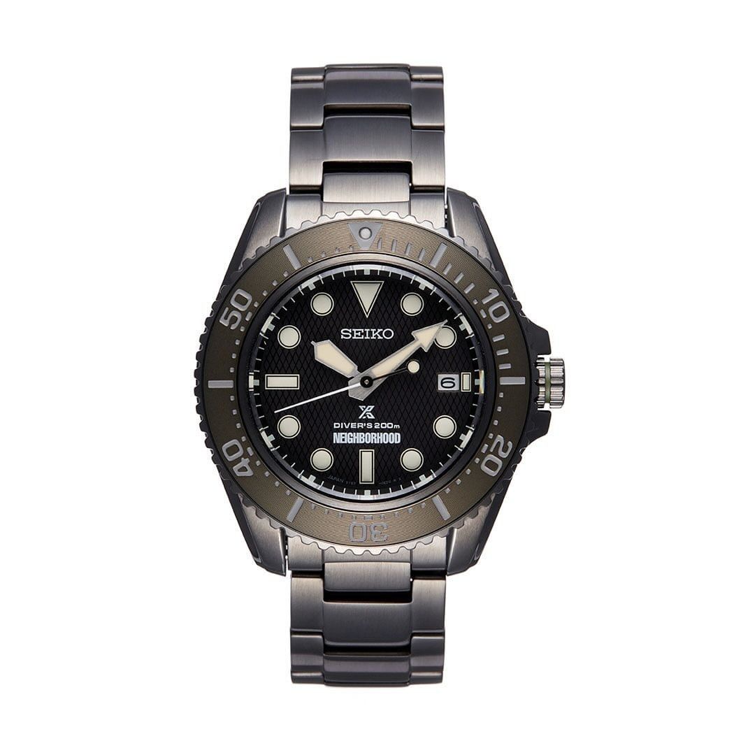 Brand New Seiko Prospex Solar Diver's 200m NEIGHBORHOOD Limited 1200 Pc ...