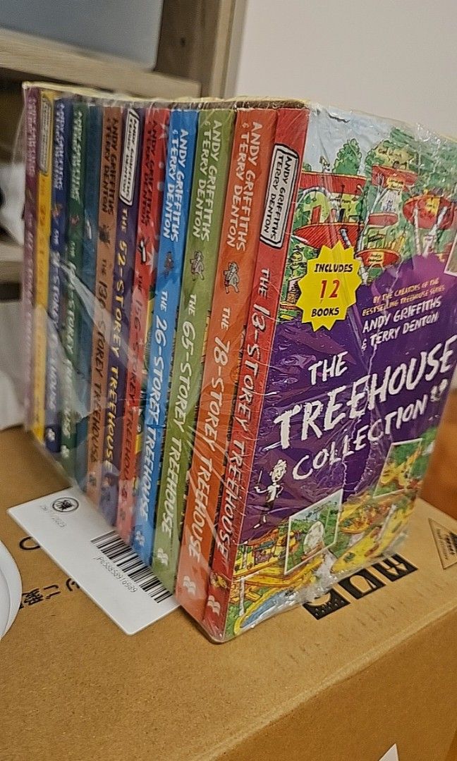 [Brand new] Treehouse x 12 books, 興趣及遊戲, 書本 & 文具, 小說及非小說 - Carousell