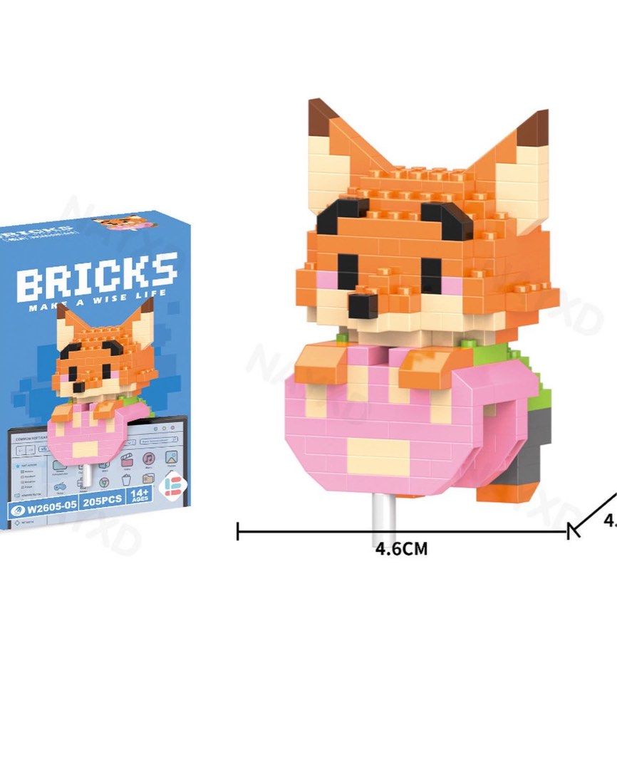BRICKS Building Blocks Lego Gift ZooTopia Series, Hobbies & Toys, Toys ...