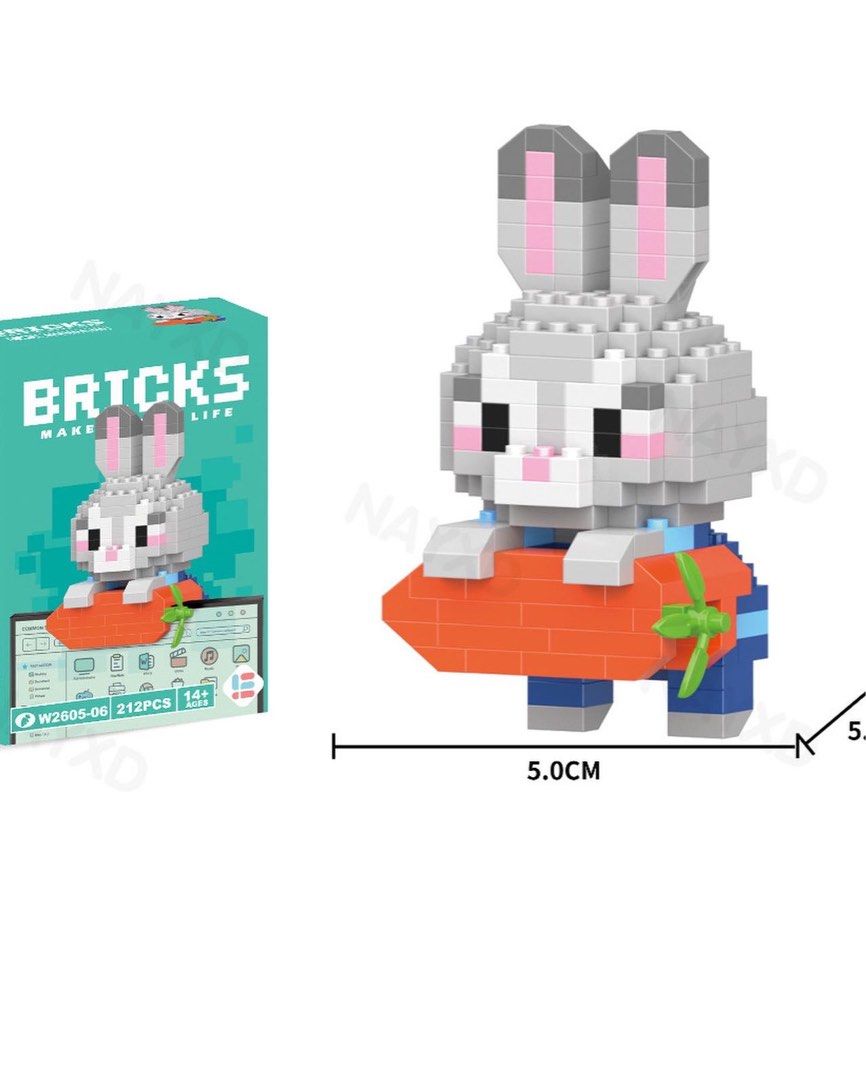 BRICKS Building Blocks Lego Gift ZooTopia Series, Hobbies & Toys, Toys ...