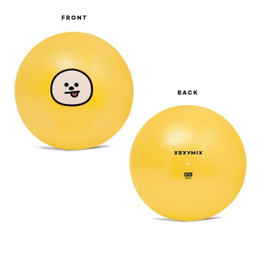 BT21 x Xexymix CHIMMY Gym Ball, Sports Equipment, Exercise & Fitness ...