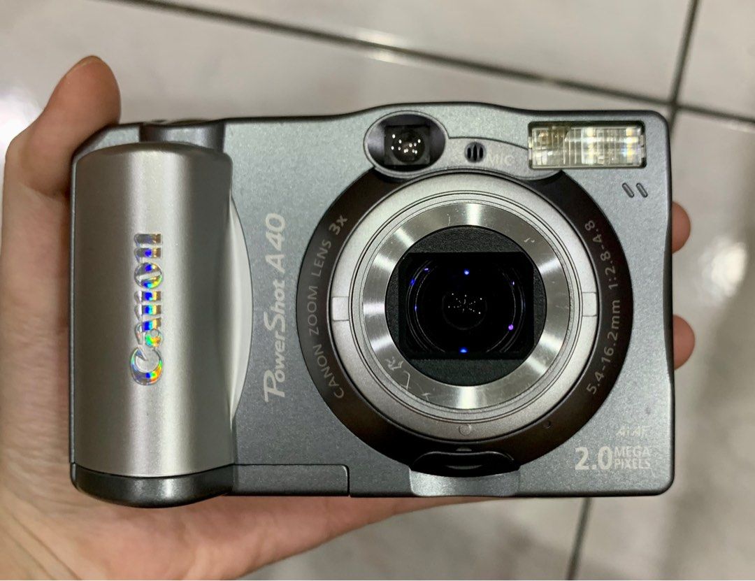 佳能」Canon A40 CCD 麵包機 單機身 另開賣場勿下單, 相機攝影, 相機在旋轉拍賣