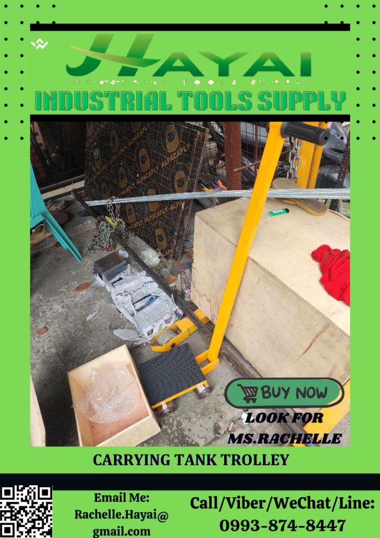 CARRYING TANK TROLLEY, Commercial & Industrial, Industrial Equipment on ...