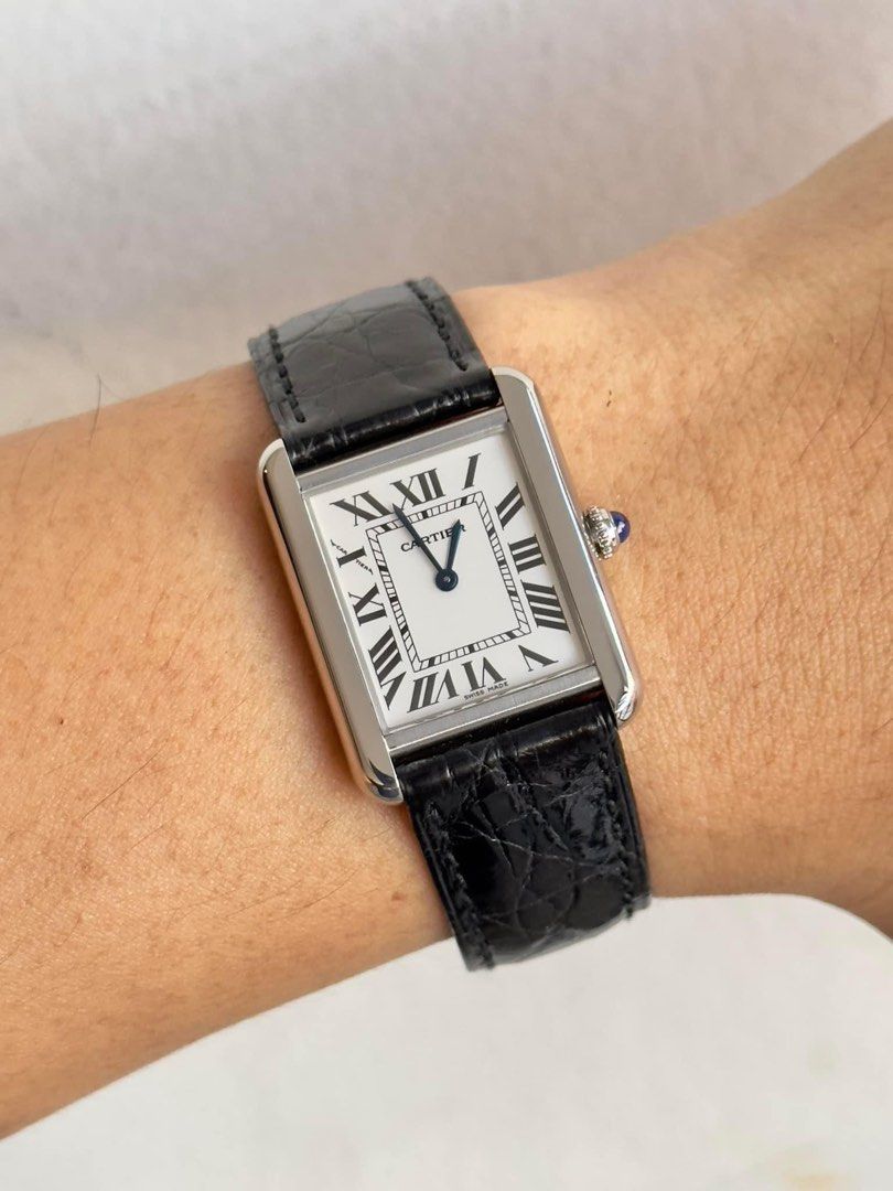 Cartier Tank Solo Couple, Women's Fashion, Watches & Accessories ...
