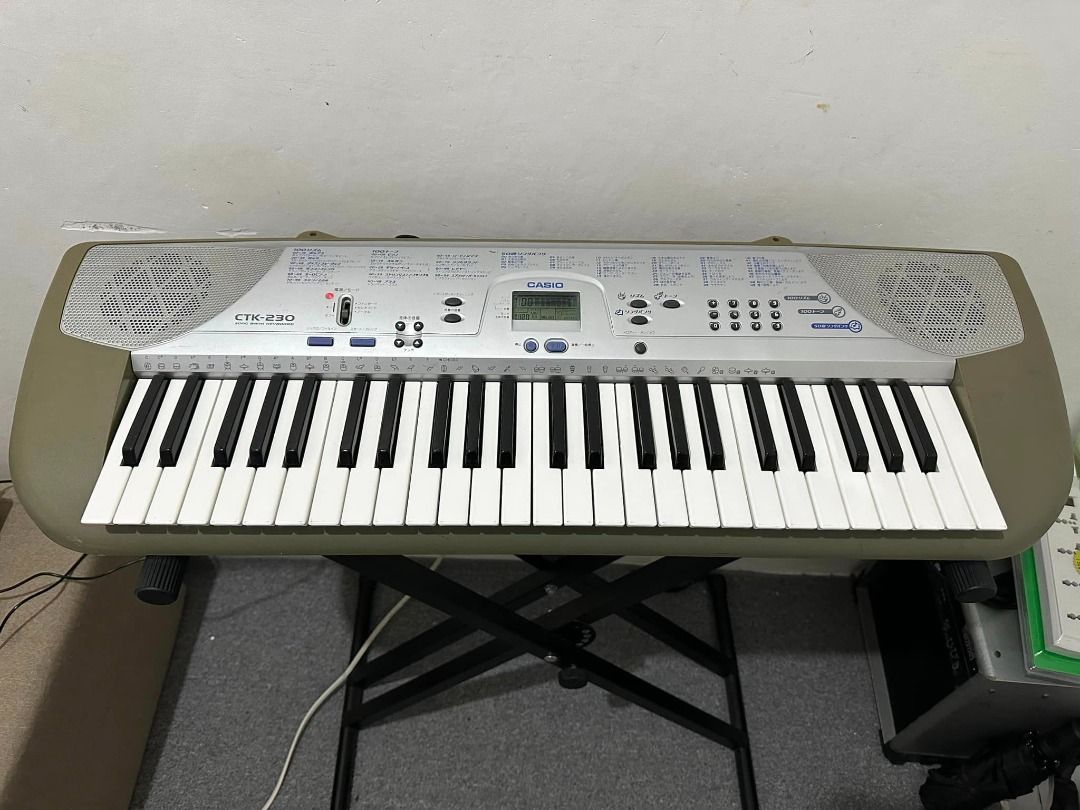 Casio CTK 230 Keyboard Piano 49 Keys, Hobbies & Toys, Music & Media, Musical Instruments on ...