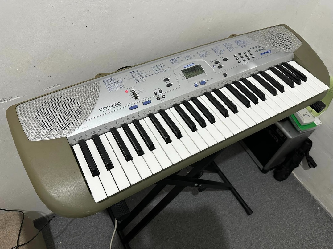 Casio CTK 230 Keyboard Piano 49 Keys, Hobbies & Toys, Music & Media, Musical Instruments on ...