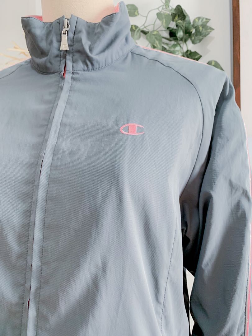 Champion track jacket, Women's Fashion, Coats, Jackets and Outerwear on ...