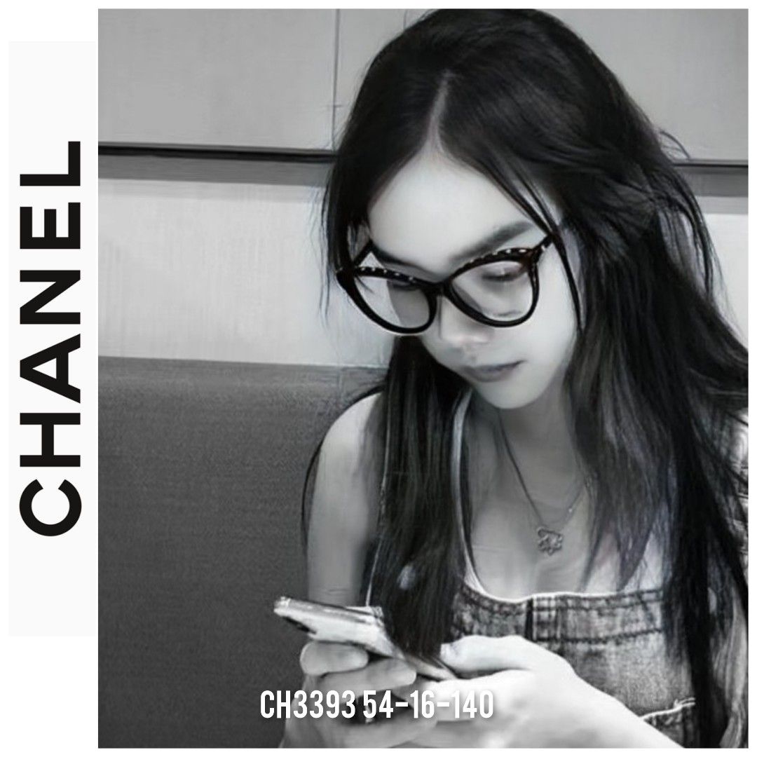 Chanel ch3393 cateye glasses 眼鏡, Women's Fashion, Watches & Accessories ...