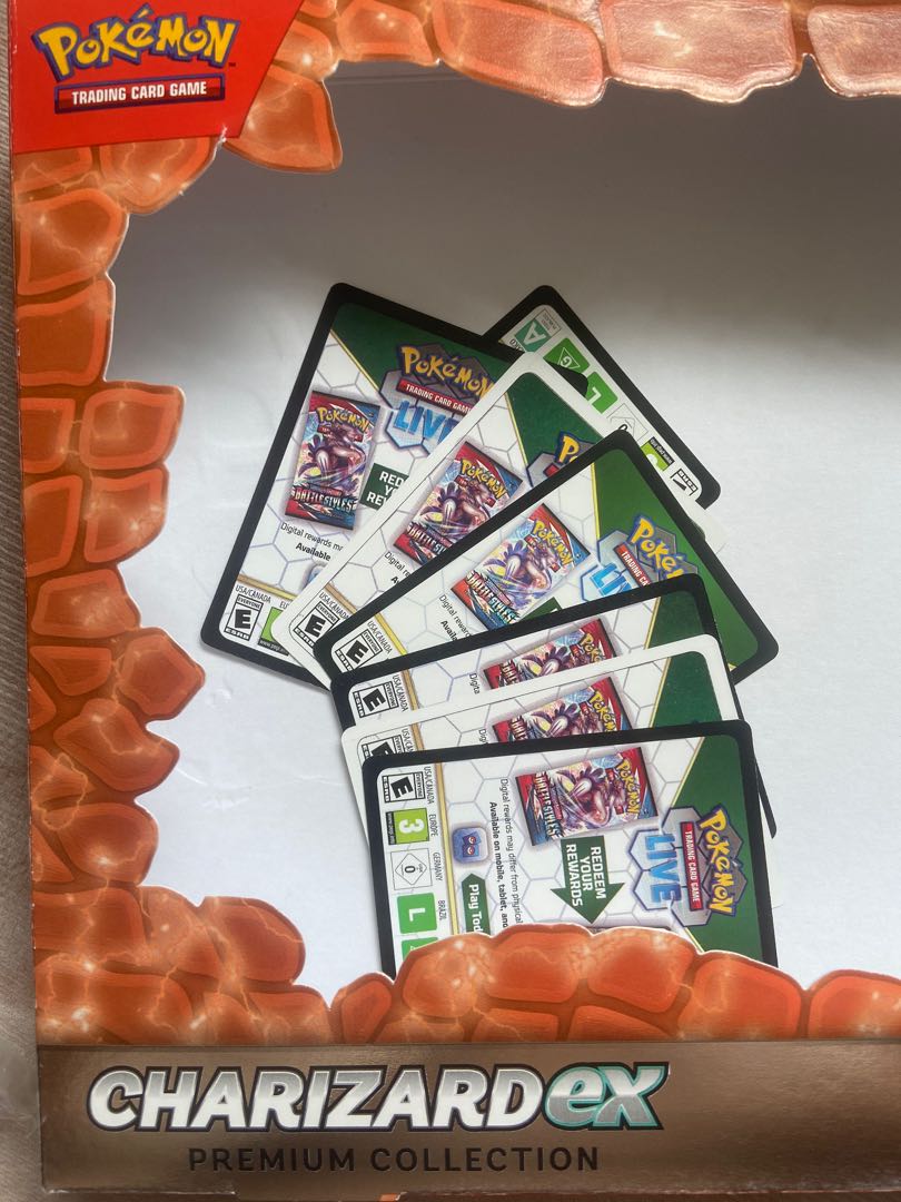 charizard ex premium collection codes, Hobbies & Toys, Toys & Games on ...