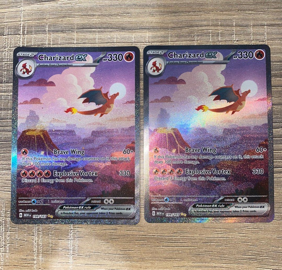 Charizard EX SIR - Pokemon 151, Hobbies & Toys, Toys & Games on Carousell