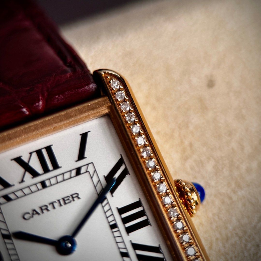 ‼️CHEAPEST Cartier Tank Solo Large, Luxury, Watches on Carousell